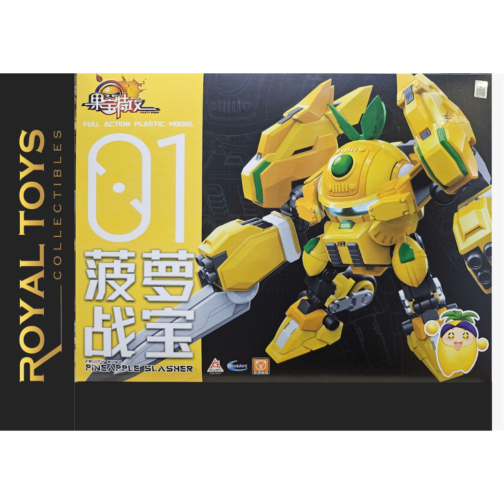[HÀNG CÓ SẴN] Mô Hình Lắp Ráp Fruity Robo Pineapple Slasher "Thơm Giác ...