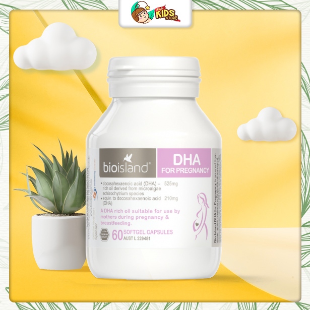 Viên uống DHA Bio island bầu 60v Úc - Bio island | Shopee Việt Nam