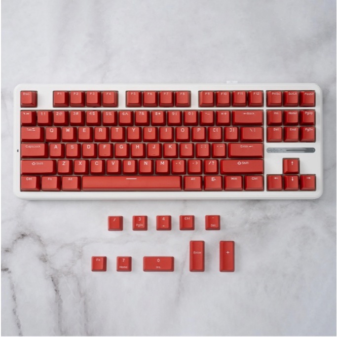 Bô Keycaps Classic Red Injection Double Shot - OEM Profile | Shopee ...