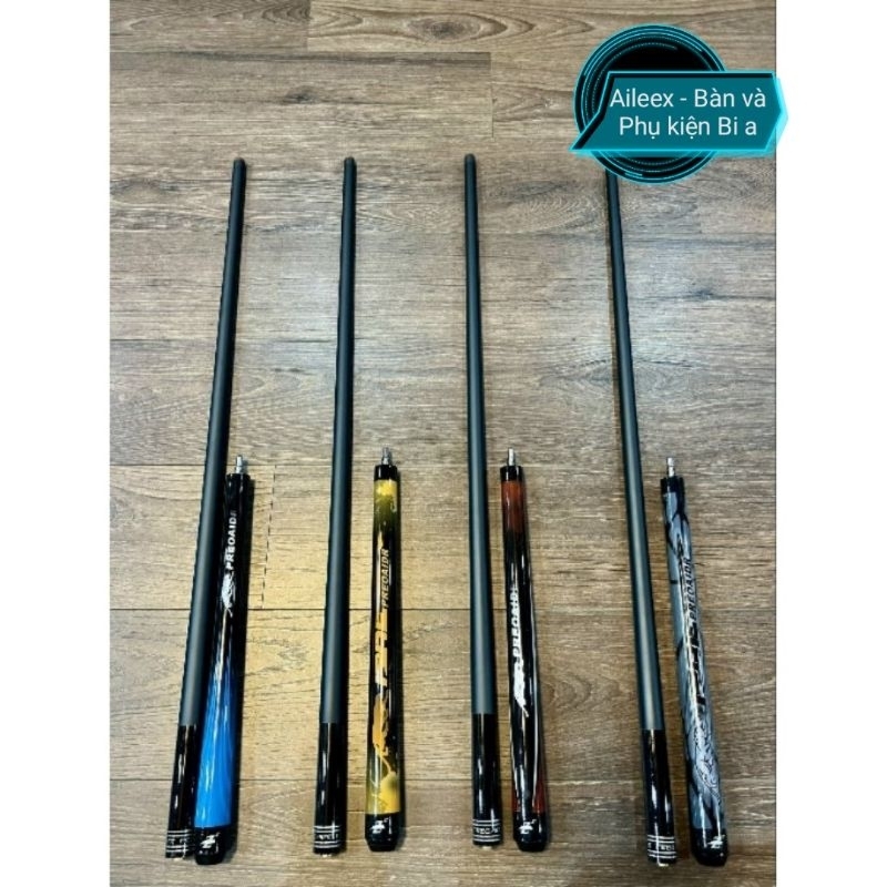 [Gậy nhảy]Gậy bi a nhảy PREDATOR phủ carbon,Cơ bida nhảy dùng chơi lỗ ...