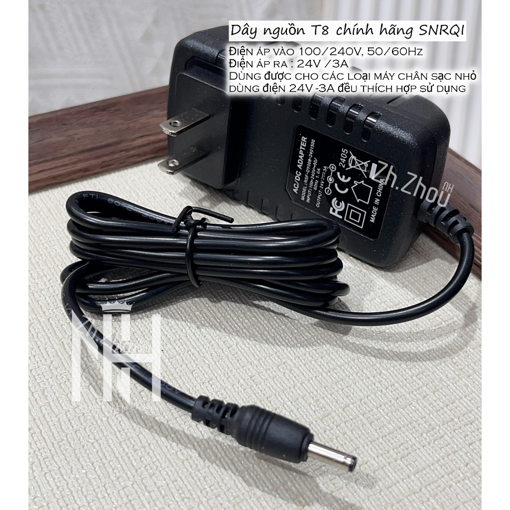 Dây nguồn máy hơ T8,T10,T11 , dây sạc máy hơ t8, dây sạc T8, sạc t10, sạc t11 | Shopee Việt Nam