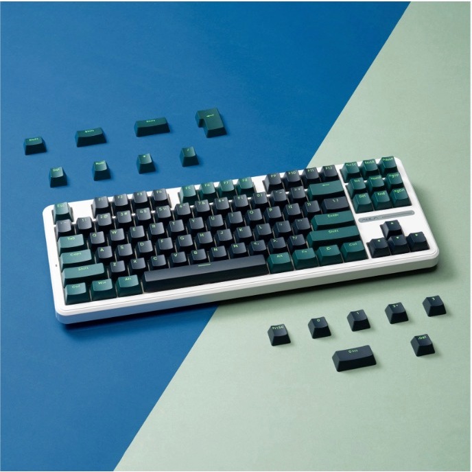 Bô Keycaps Classic Green Injection Double Shot - OEM Profile | Shopee ...