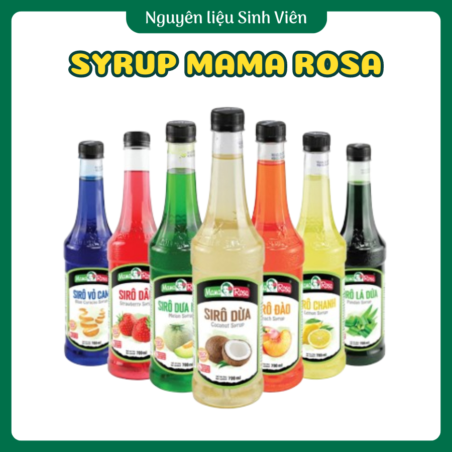 Syrup Mama Rosa đủ vị (700ml) | Shopee Việt Nam