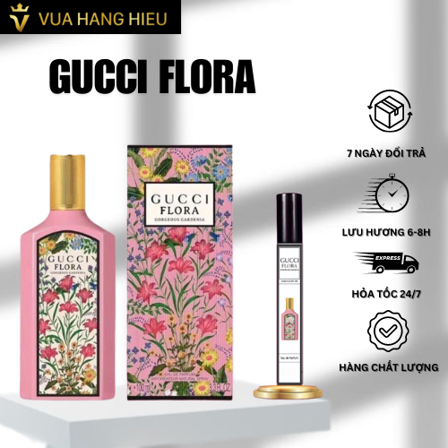 Nước hoa Gucci Flora Gorgeous Gardenia EDP - Nước Hoa Nữ Unisex Gucci Hồng - Nước Hoa Chiết 10ML ...