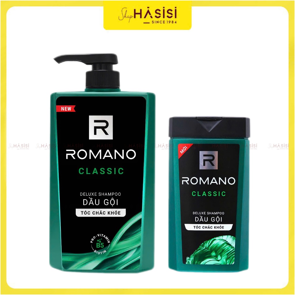 DẦU GỘI ROMANO - Classic Deluxe Shampoo | Shopee Việt Nam