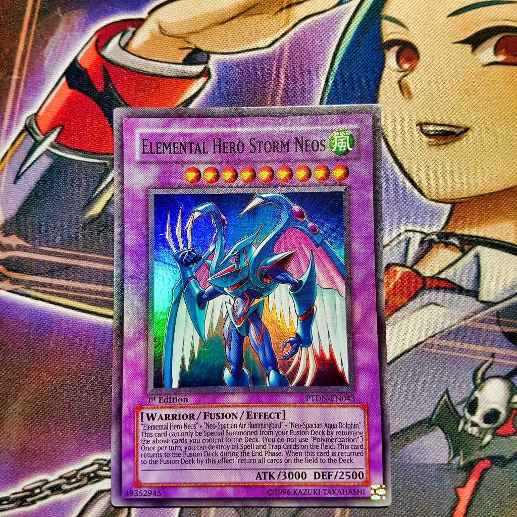 Thẻ bài Yugioh chính hãng | Elemental HERO Storm Neos | PTDN Super Rare ...