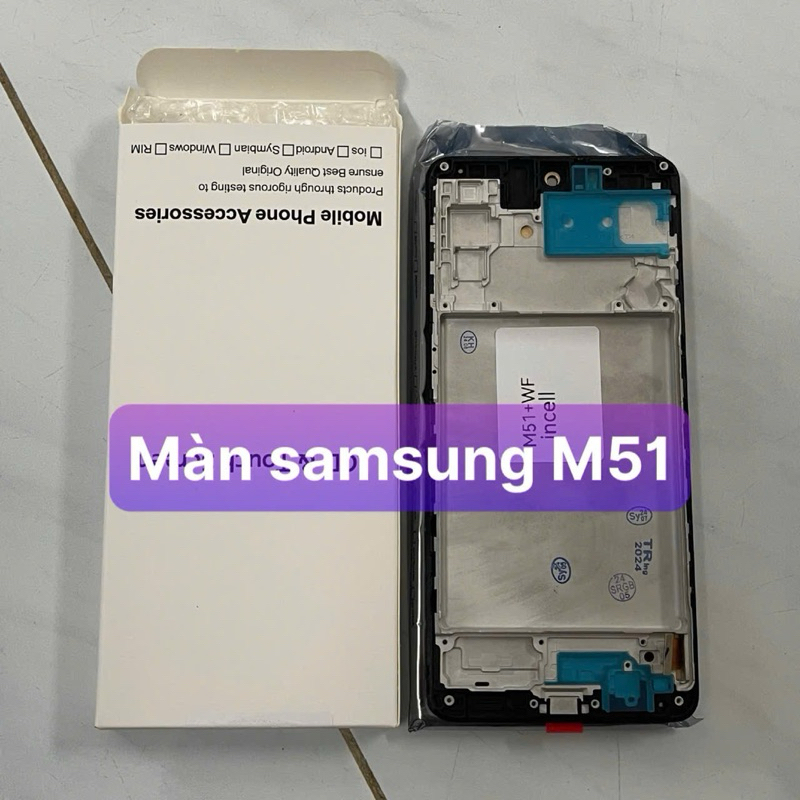 màn hình samsung M51 / M51F ,incell liền khung | Shopee Việt Nam