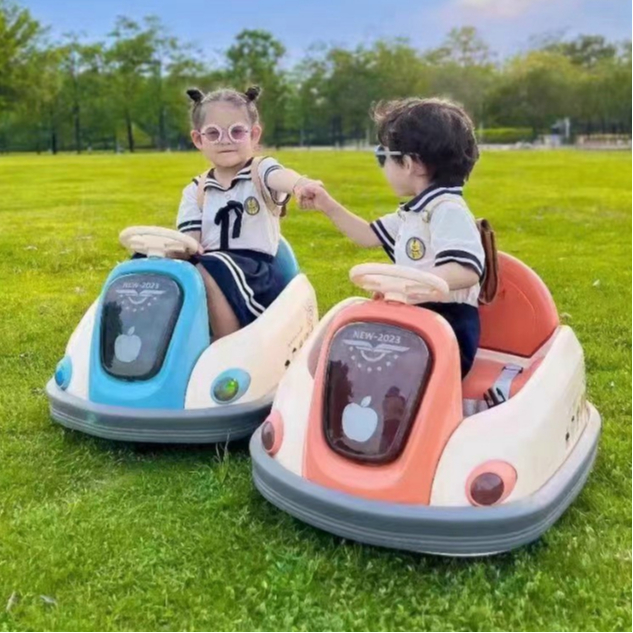 Xe điện xoay 360 cho trẻ em từ 2-5 tuổi kèm điều khiển xe xoay 360 cho bé thăng bằng có đèn nhạc ...