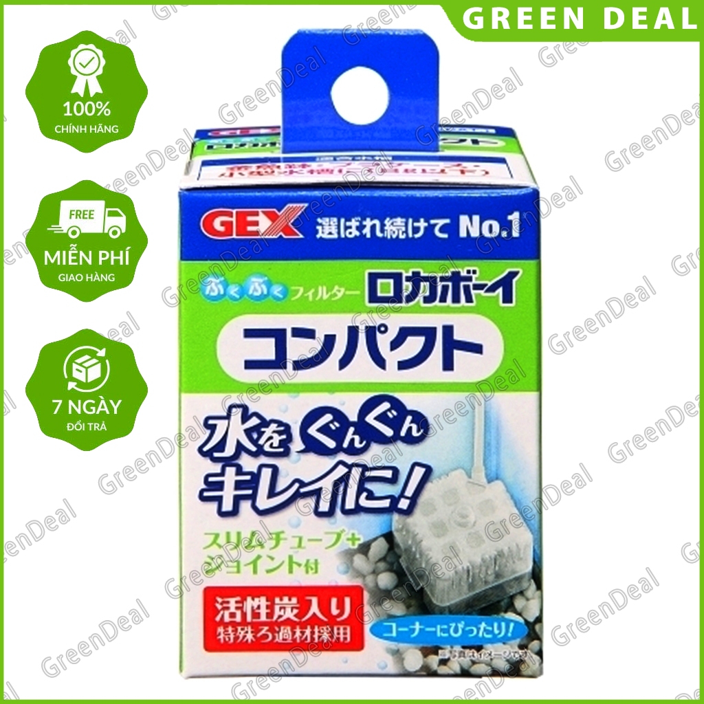 GEX - Roka Boy Compact | Lọc Bio mini làm sạch bụi nước và tạo vi sinh cho hồ cá thủy sinh ...