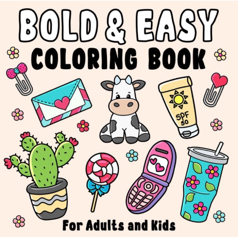 Tranh tô màu Bold & Easy by Jeanett Veronica | Shopee Việt Nam