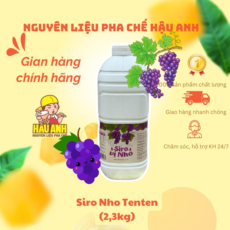 Siro Nho Đen Tenten (2,3kg) | Shopee Việt Nam