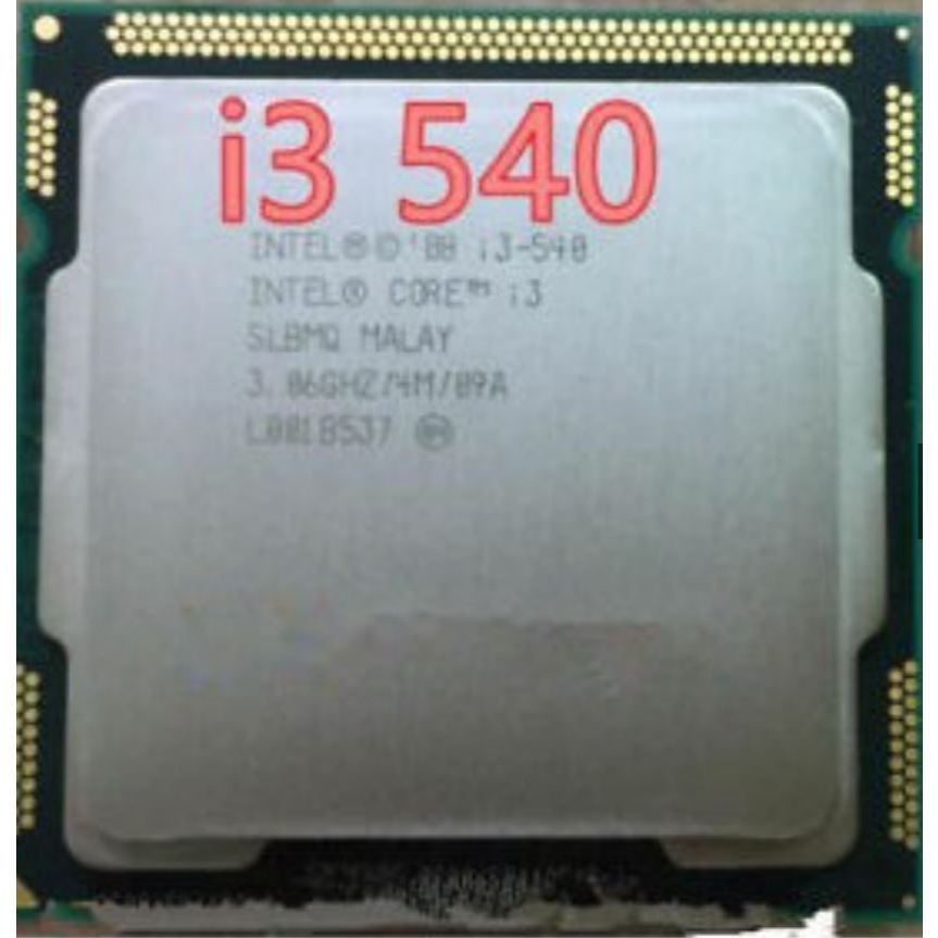 Bộ vi xử lý CPU intel core i3 550 540 530 socket 1156 | Shopee Việt Nam