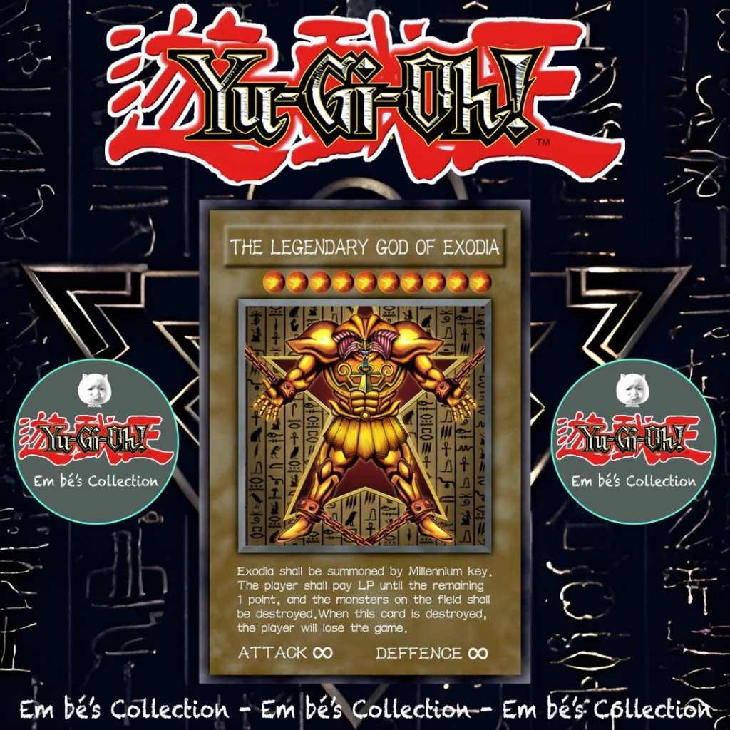 The Lengendary God of Exodia. 5 Card Exodia. Yugioh Card Việt - Anh ...