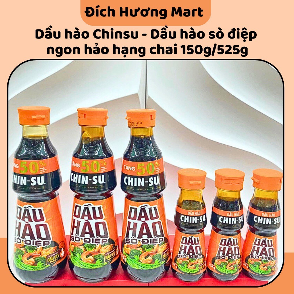 Dầu hào Chinsu - Dầu hào sò điệp ngon hảo hạng chai 525g | Shopee Việt Nam
