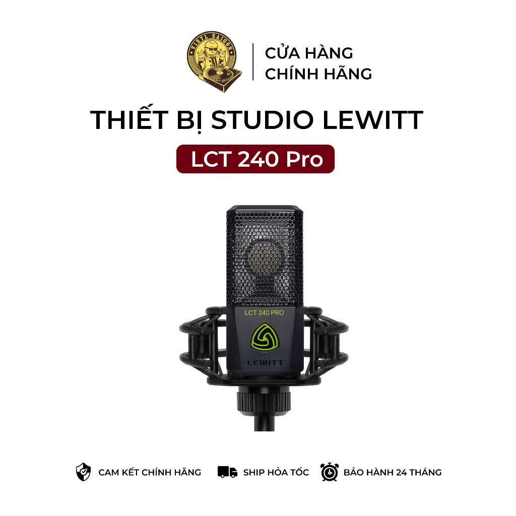 Micro thu âm Lewitt LCT 240 Pro XLR condenser microphone - Bảo hành 24 ...