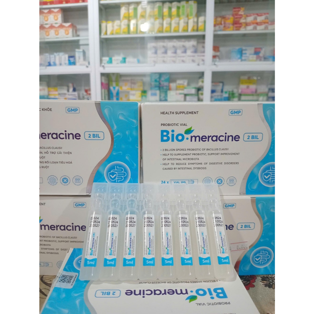 MEN ỐNG VI SINH BIO MERACINE ( HỘP 24 ỐNG 5ML ) | Shopee Việt Nam