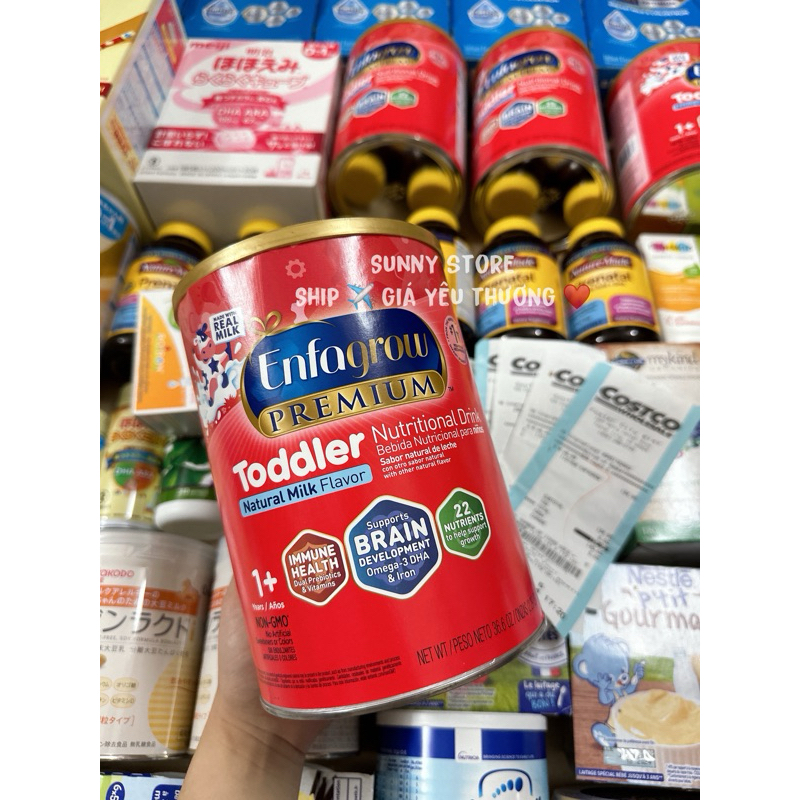 Sữa Enfagrow Premium nắp vàng 1,04kg - Mẫu mới của Mỹ | Shopee Việt Nam
