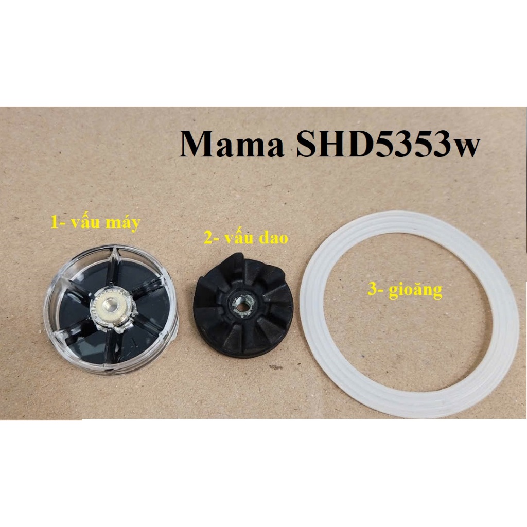 LINH KIỆN CHÍNH HÃNG SUNHOUSE- Bộ vấu- nhông, gioăng cao chính hãng su ...