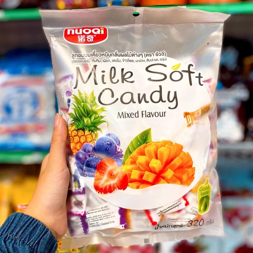 320gr- Kẹo sữa trái cây Milk Soft Candy thái lan | Shopee Việt Nam