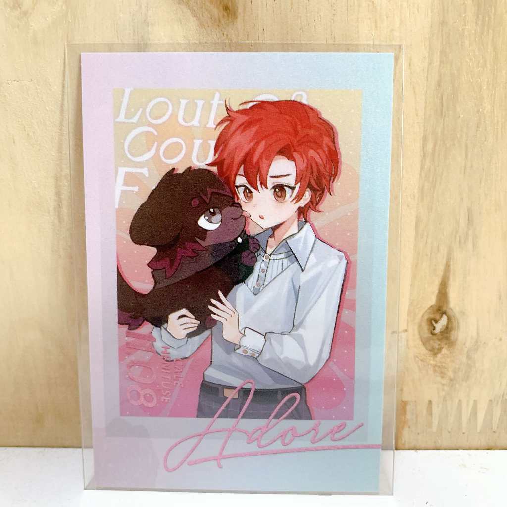 Thẻ hình postcard pld fangoods artist LCF Lout of Count's Family Cale ...