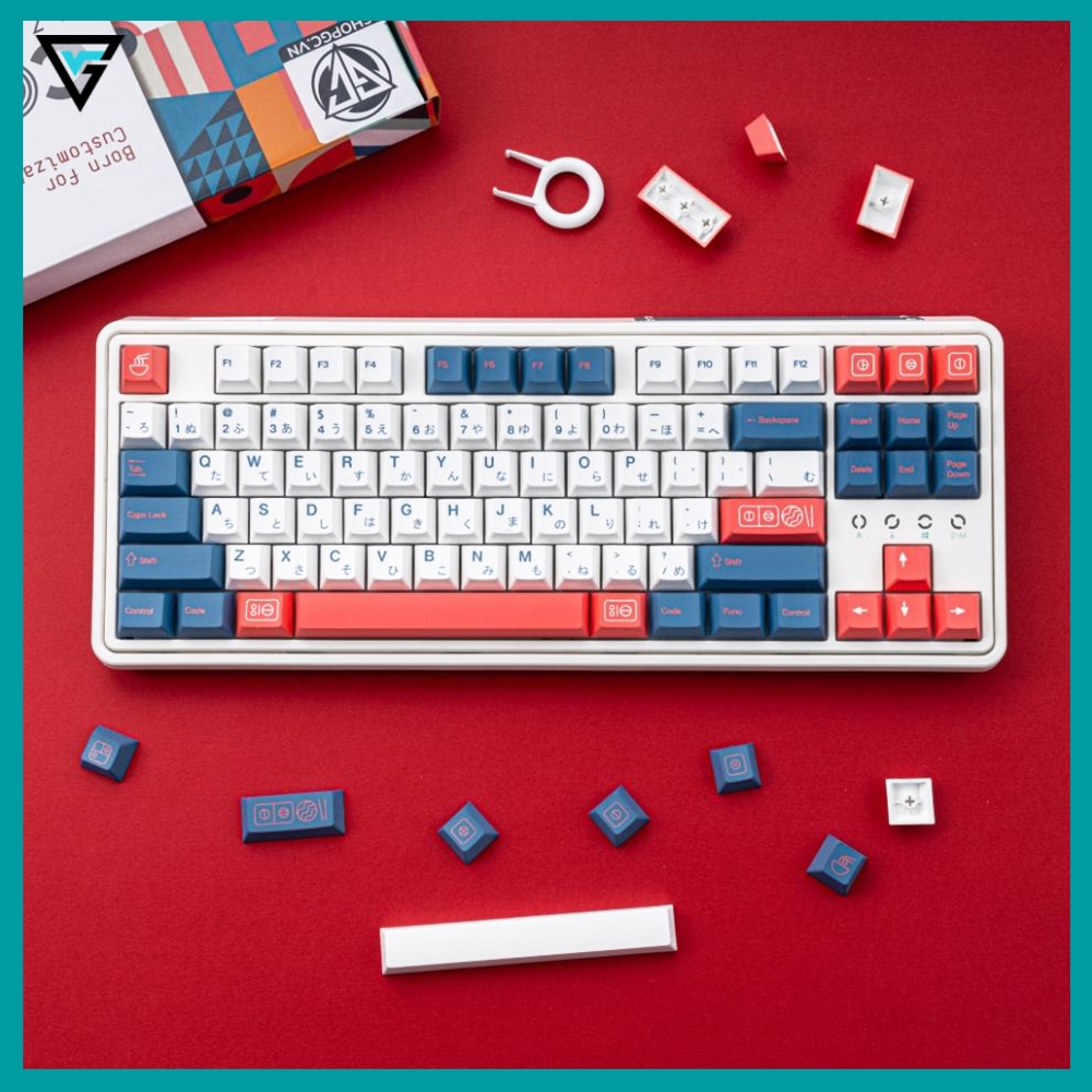 keycap GMK Bento Clone 141 nút bàn phím cơ Thick PBT Cherry profile ...
