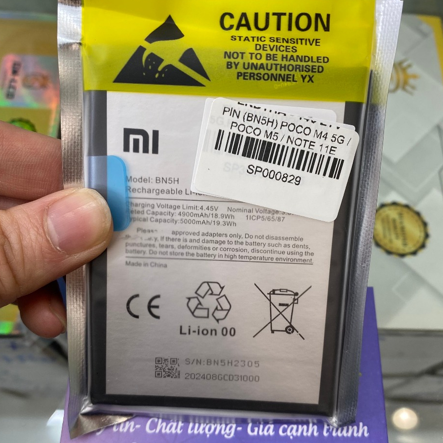 Pin Xiaomi Poco M5 / Poco M4 5G / Note 11E (BN5H) | Shopee Việt Nam