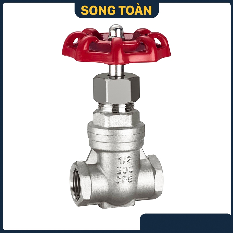 Van Cửa Inox, Van Cổng Inox Tay Vặn 360 độ - Van Cầu Hơi Inox 304 316 ...