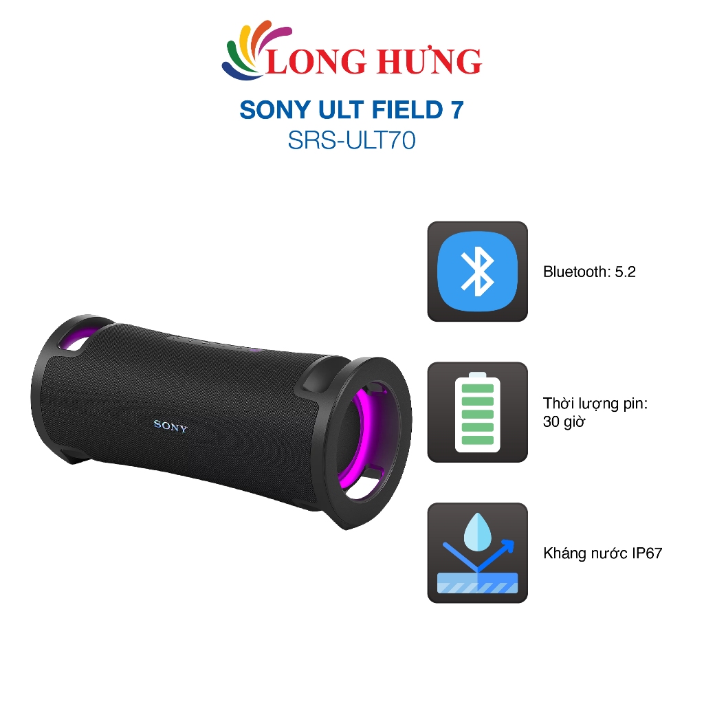 Loa Bluetooth Sony ULT FIELD 7 SRS-ULT70 - Hàng chính hãng | Shopee ...