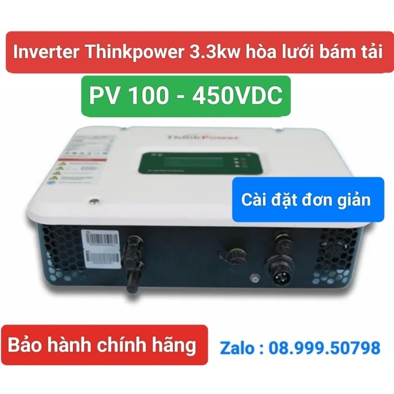 Inverter Thinkpower MAX 3,3kw hòa lưới bám tải 1 pha . | Shopee Việt Nam