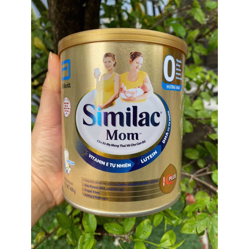 Sữa Bầu Similac Mom 400g Hương Vani Date T6/2026 | Shopee Việt Nam