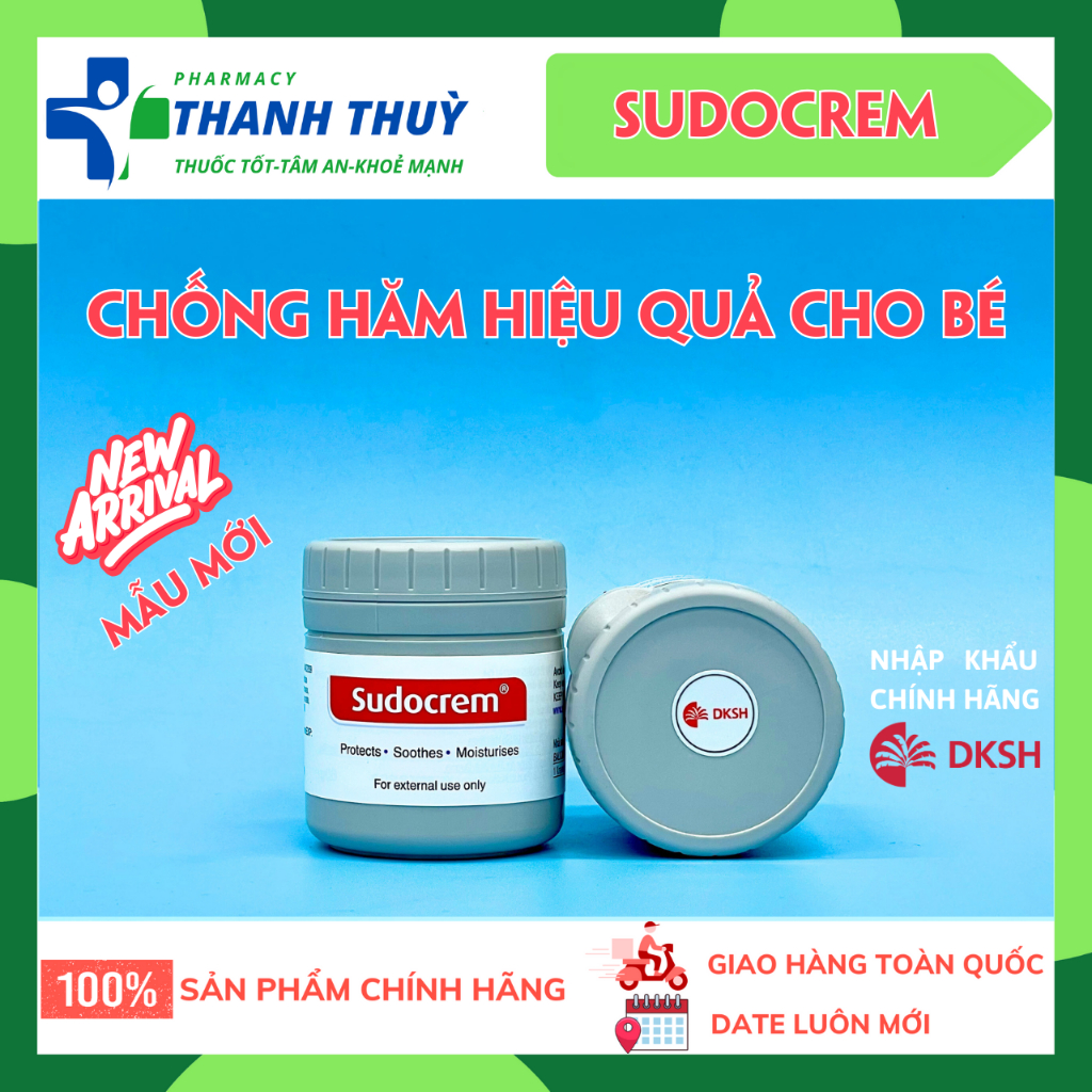 Kem Chống Hăm SudoCrem [Lọ 60g] Nhập Khẩu Chính Hãng Công Ty DKSH ...