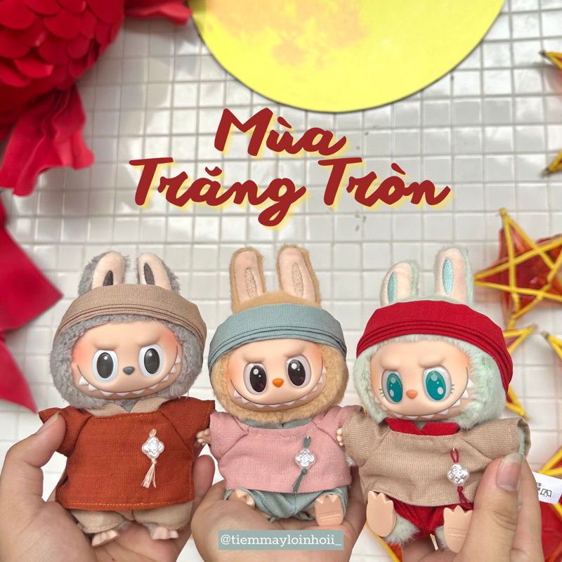 Áo dài Trung Thu cho Labubu và doll 10cm 15cm 20cm | Shopee Việt Nam