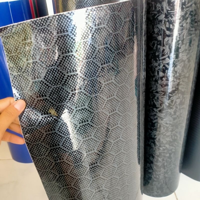 Decal Carbon Tổ Ong thế hệ mới, loại tốt. Dán xe, điện thoại, laptop và ...