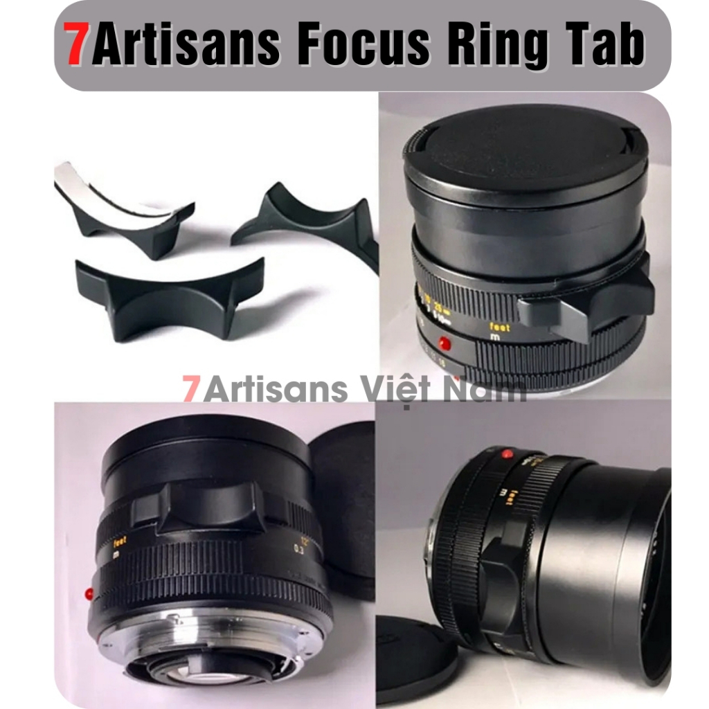 Focus Ring Tab chính hãng 7Artisans - Giúp việc lấy nét, chỉnh khẩu độ ...