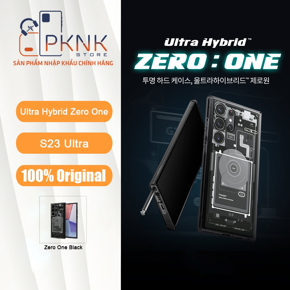 ỐP LƯNG SPIGEN SAMSUNG GALAXY S23 ULTRA ZERO ONE - Chính Hãng Spigen ...