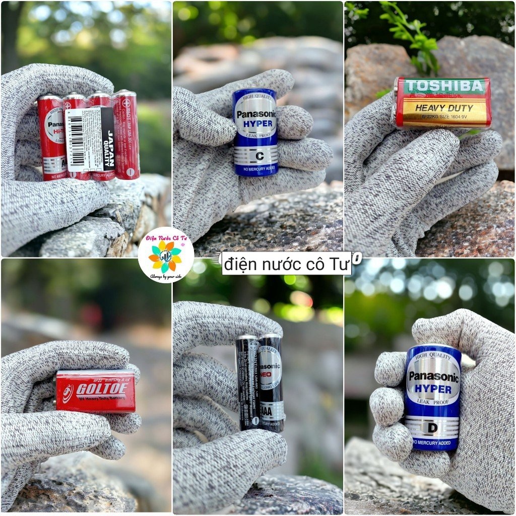 Pin AA AAA 9V - pin remote TV, remote máy lạnh, míc karaoke, radio ...