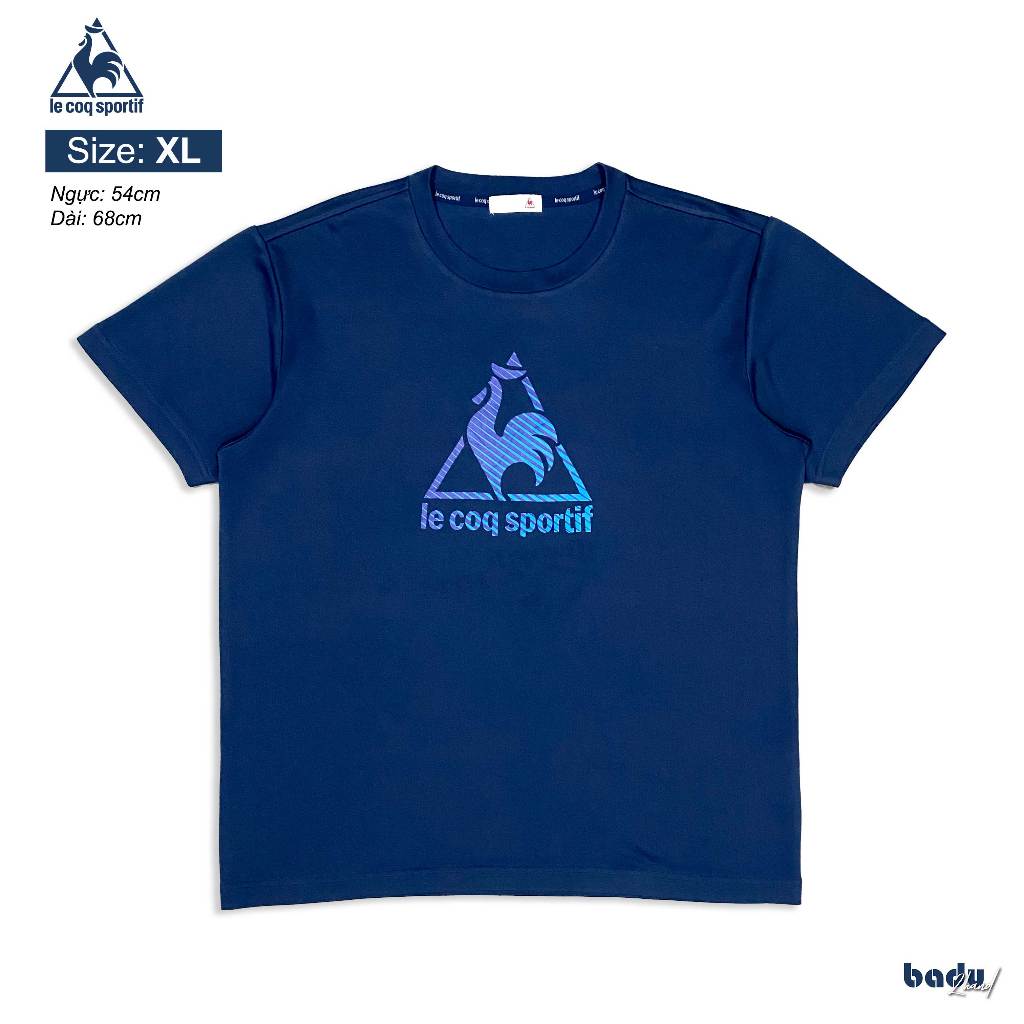 Áo thun Le Coq Sportif 2hand size XL | Màu xanh | Shopee Việt Nam