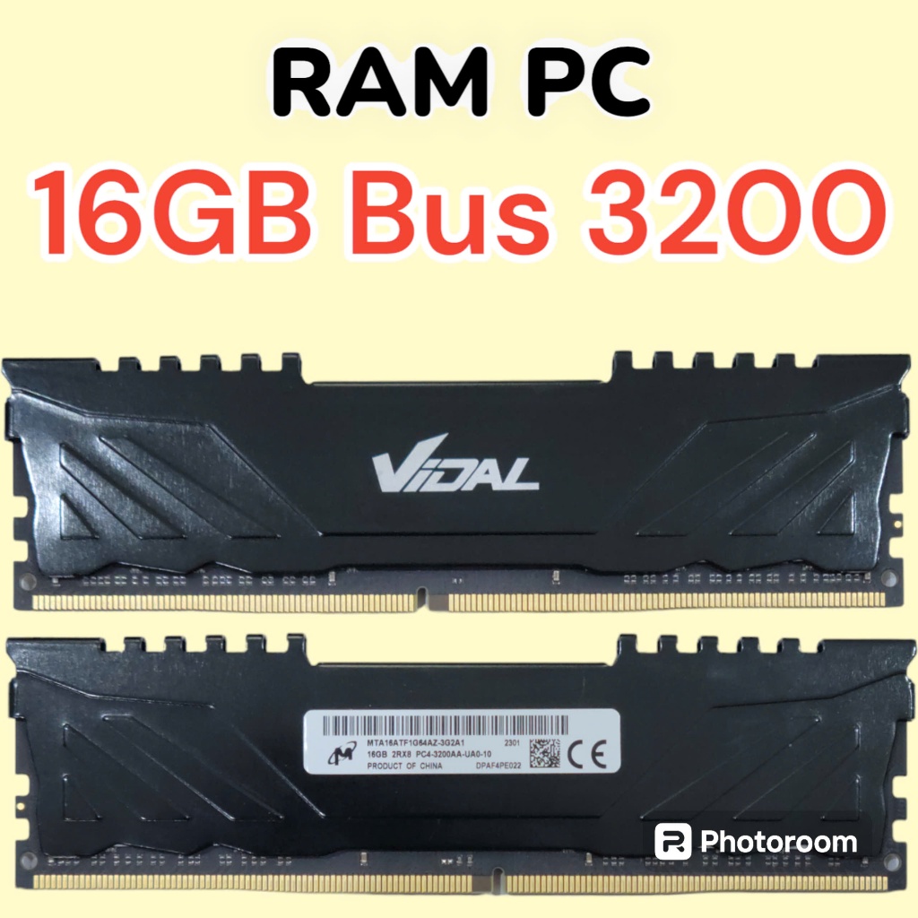 RAM 16GB - Micron - Bus 3200 - Rẻ Nhất Sàn - Có Tản - Mới 100% FullBox ...