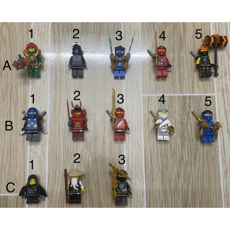 lego minifigures nhân vật nexo knights và ninjago hàng chính hãng ...