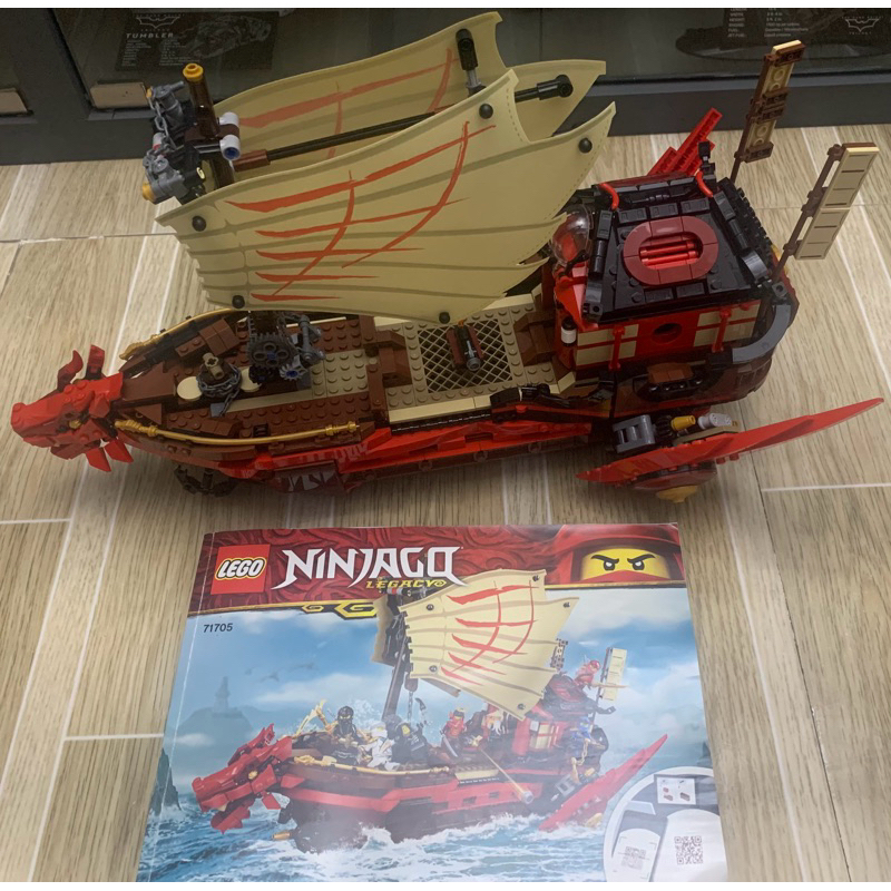lego ninjago 71705 tàu chiến Destiny's Bounty hàng chính hãng | Shopee ...