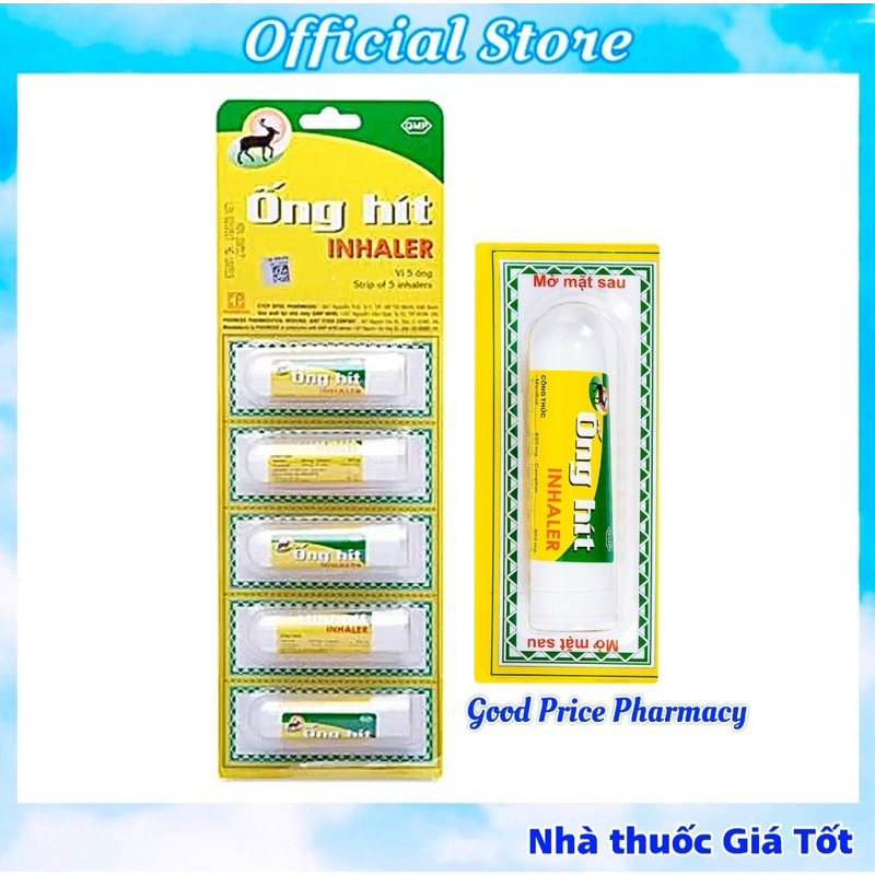 Ống Hít Inhaler Chính Hãng Pharmedic | Shopee Việt Nam