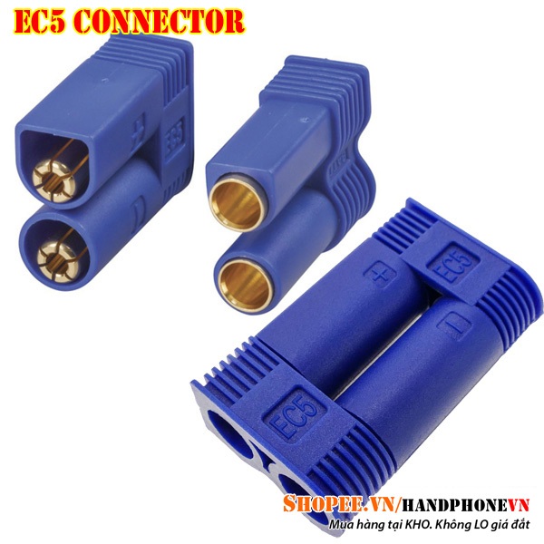 Jack EC5 Connector - Phích nối nguồn điện cho thiết bị điện công suất ...