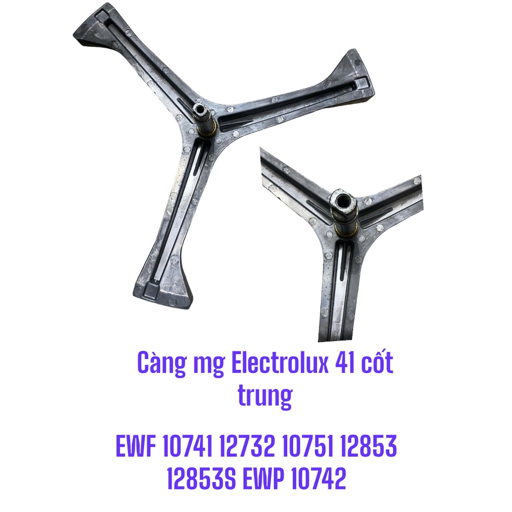 Trục càng chạc ba máy giặt Electrolux Elec EWF 10741 12732 10751 12853 ...
