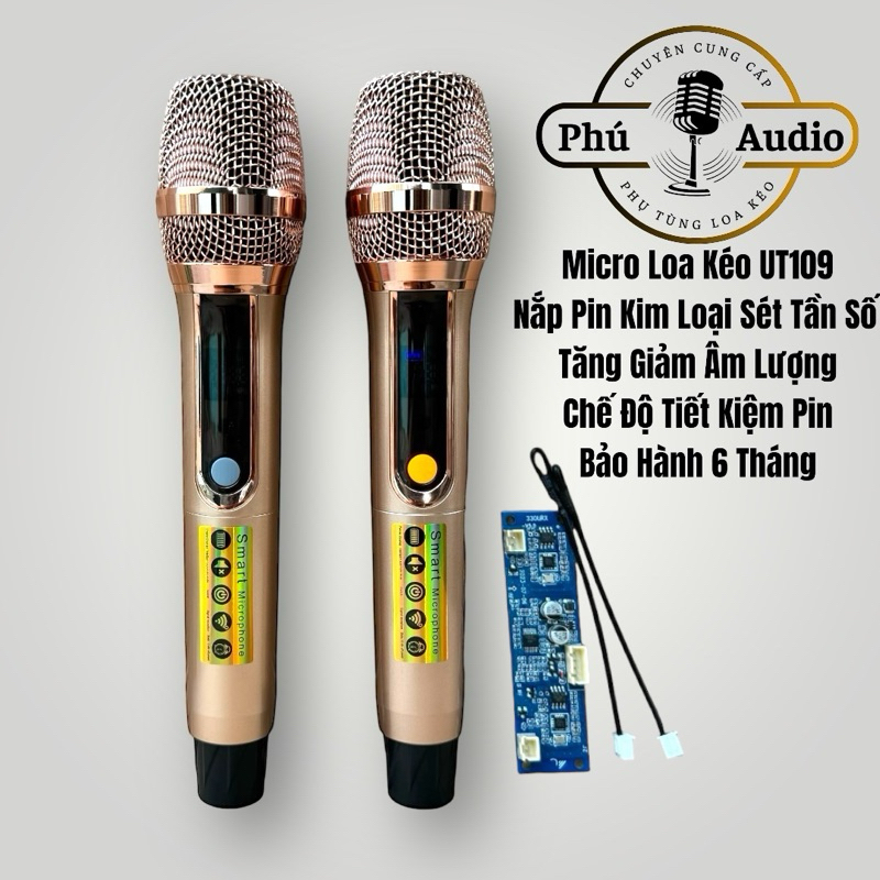 Micro Loa Kéo UT108 UT109 T8241 Vỏ Nắp Pin Nhôm | Shopee Việt Nam
