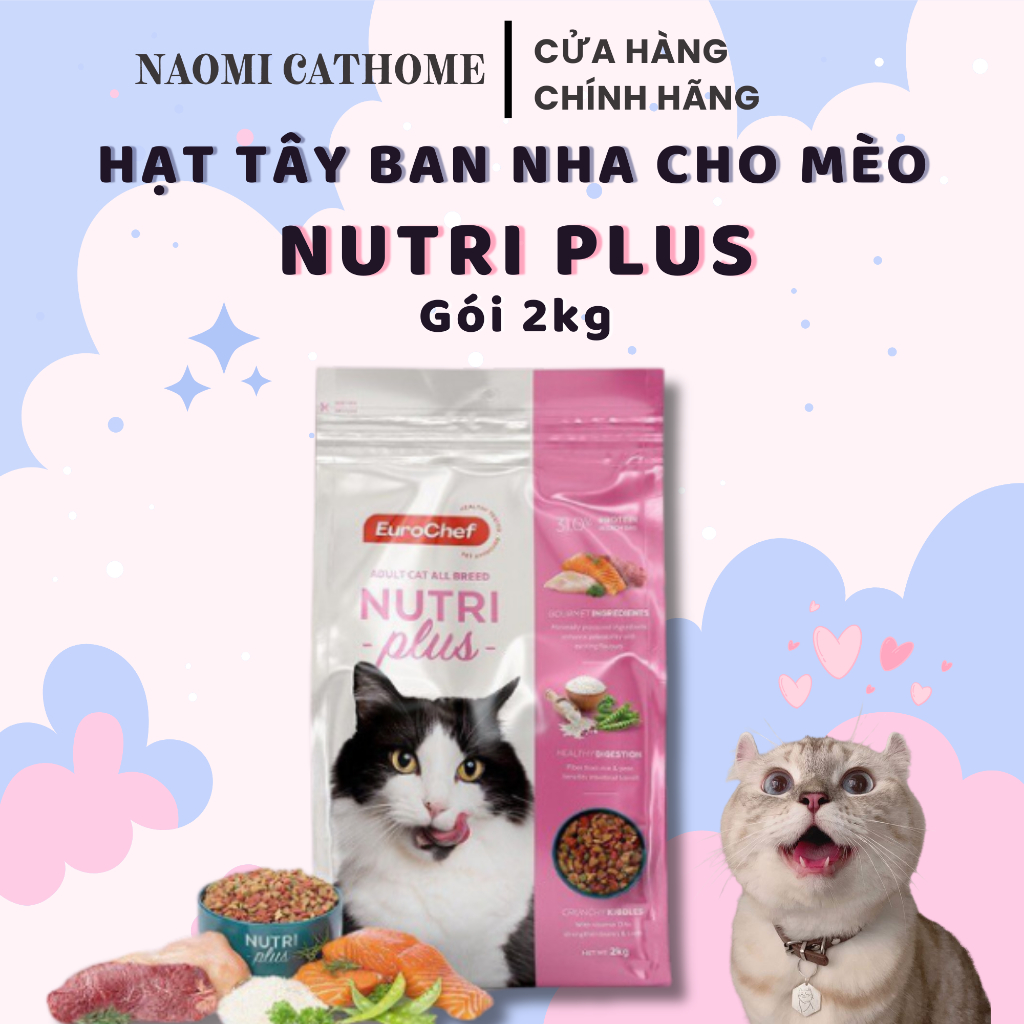 Thức Ăn Hạt Eurochef Nutri Plus Nhập Khẩu Châu Âu Tốt Cho Sức Khỏe Của ...