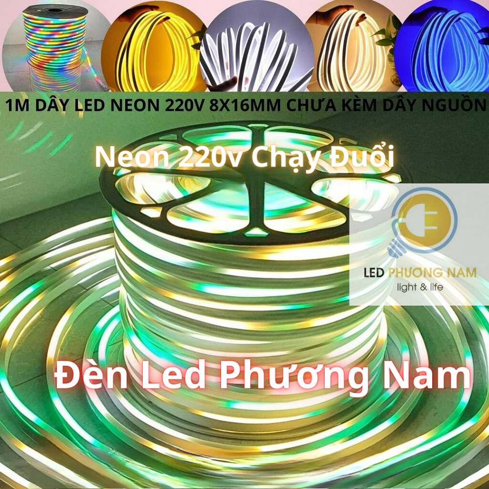 Dây Đèn Led NEON 220v - [Lẻ 1 mét] - Trang Trí, Uốn Chữ, Quảng Cáo (1 ...