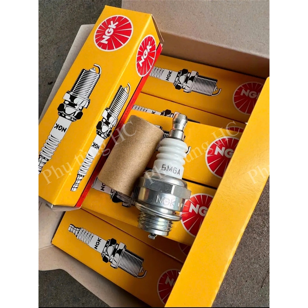 Bugi 2 thì, 4 thì NGK chính hãng cho máy cắt cỏ, máy cưa | Shopee Việt Nam