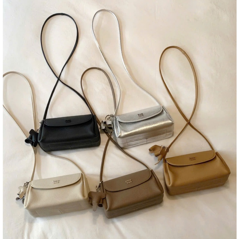 Túi xách Chio 2nd neww da mềm kèm móc khoá voi size 20 | Shopee Việt Nam