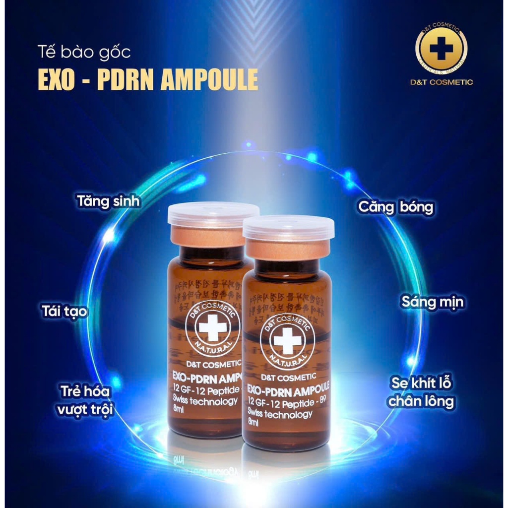 Tế Bào Gốc EXO-PDRN Ampoule Giải Pháp Tăng Sinh Và Phục Hồi Lão Hóa Tách Lẻ 1 Lọ | Shopee Việt Nam