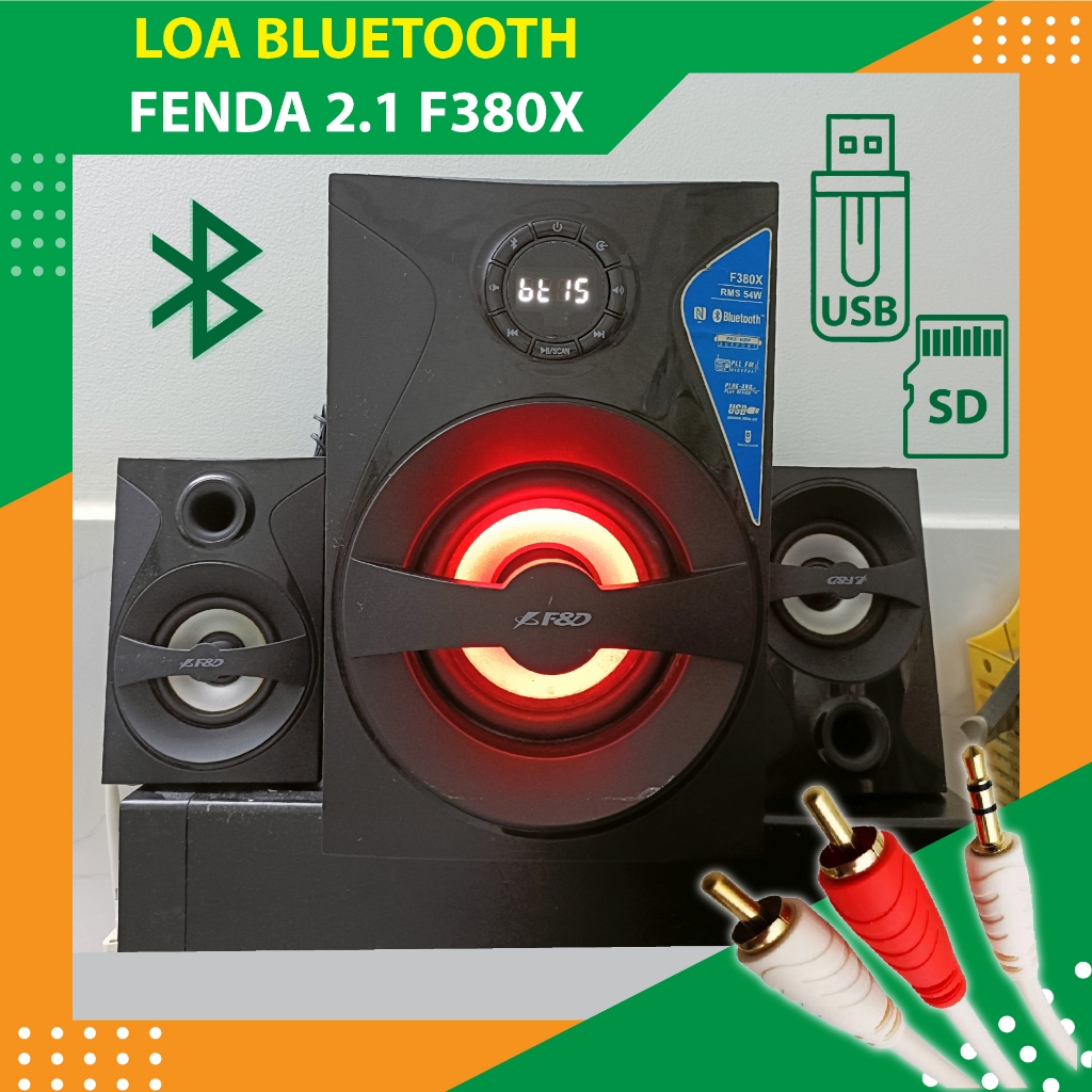 Loa vi tính Bluetooth Fenda F380X 2.1 - Loa nghe nhạc, loa vi tính ...